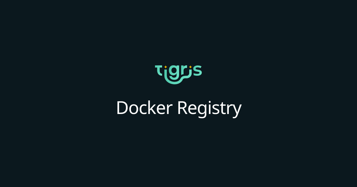 Docker Registry | Tigris Object Storage Documentation