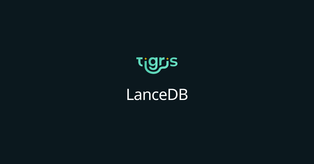 LanceDB | Tigris Object Storage Documentation